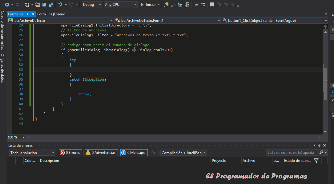 How To Use Openfiledialog In C Free Source Code Tutorials