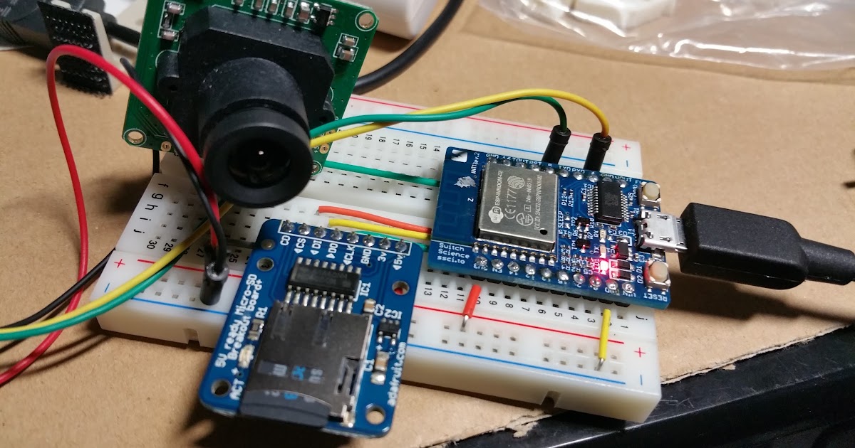 工作と小物のがらくた部屋: Adafruit TTL Serial Camera (VC0706) を ESP8266 で動かしてみる