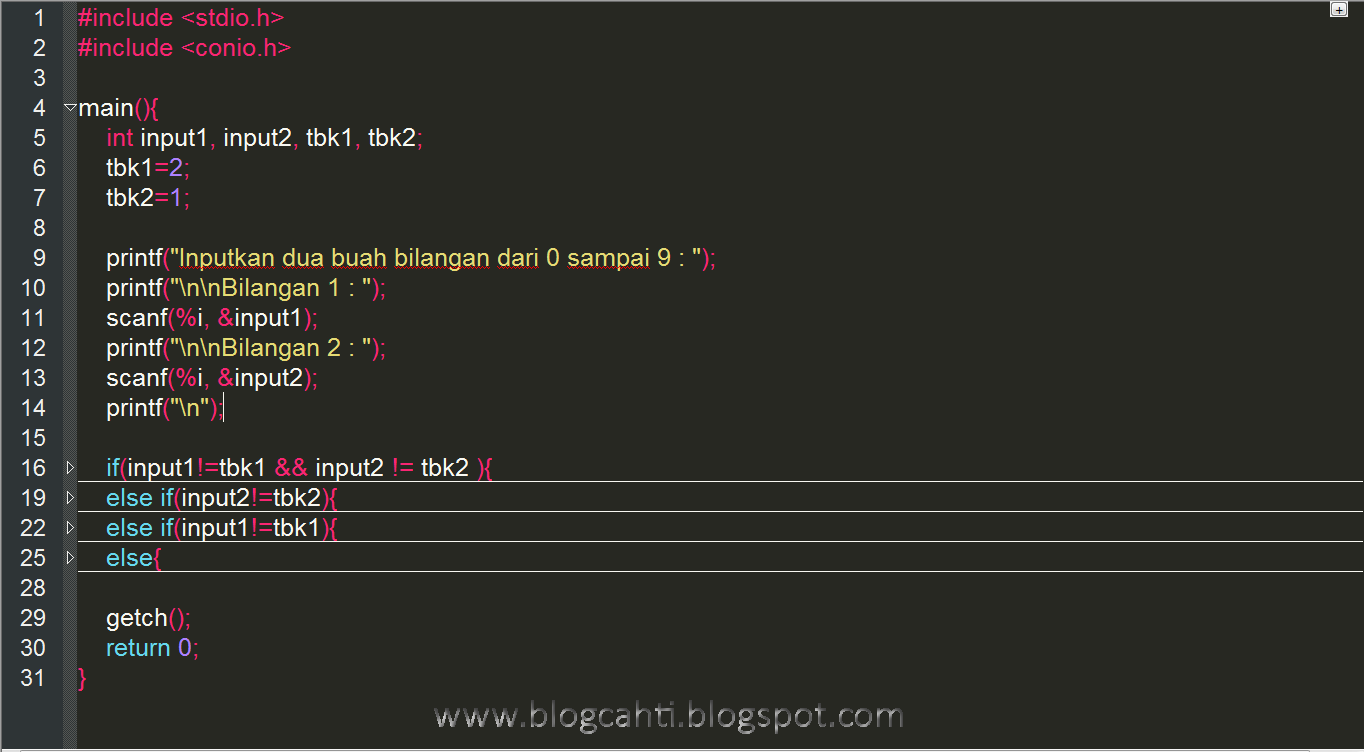 Contoh Program Sederhana Bahasa C Membalik Sebuah Bilangan Atau Angka Images