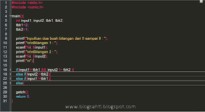 Contoh Program Tebak Angka Bahasa C