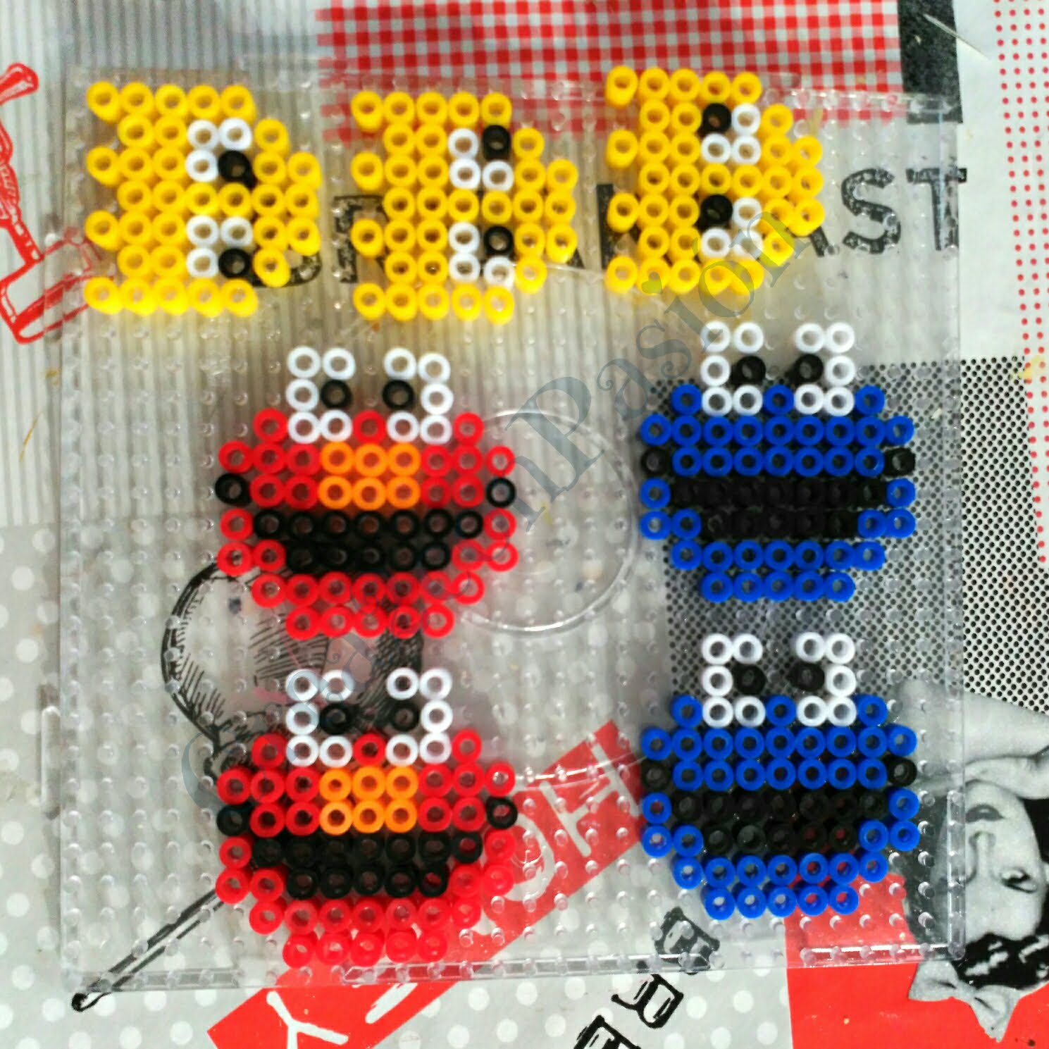 Crea2 Con Pasión: Tres en raya imantado, Triki, Elmo y Pac-Man: Reto friki