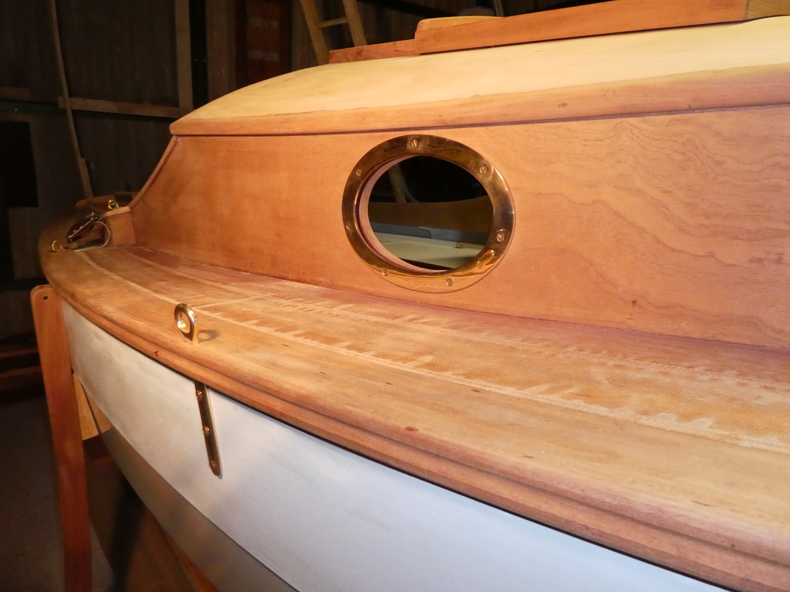Beniguet - A Sail Boat Built In Wood: Coach Roof Coamings and Trims
