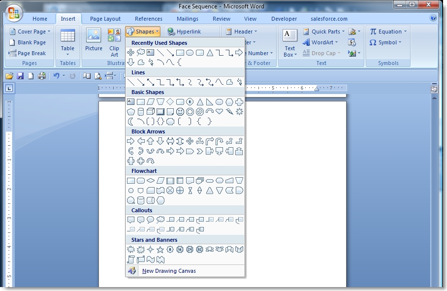 MS Office Tips and Trick: MS Draw Basics