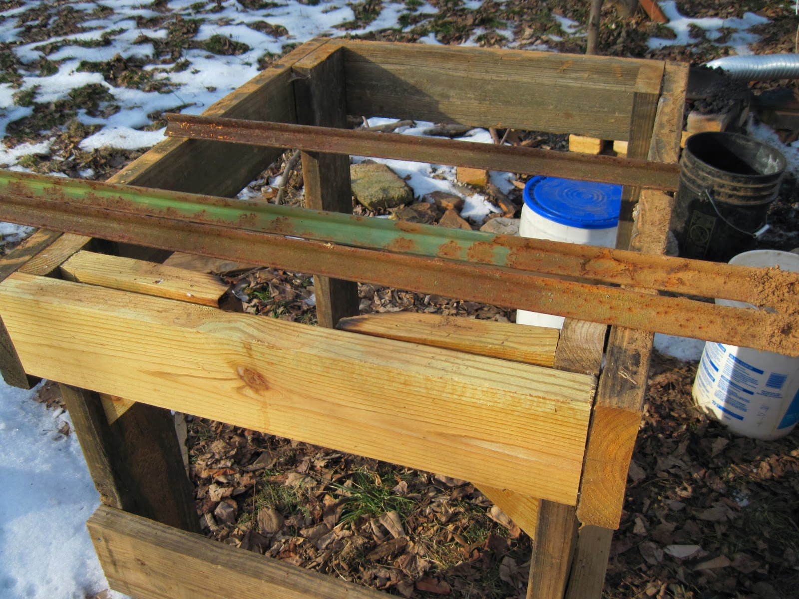 Wooden Forge *picture heavy* - Solid Fuel Forges - I Forge Iron