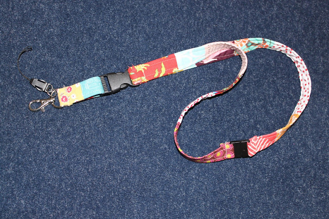 The Running Thimble: a W-I-P and a lanyard