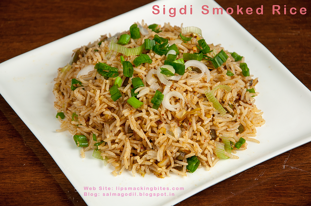 Delectable treats with Salma: Sigdi Smoked Rice