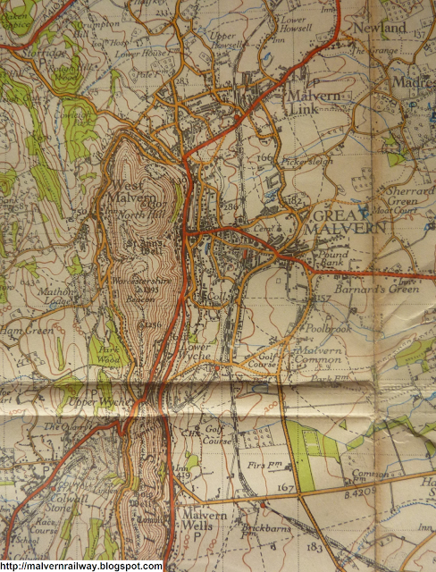 Malvern's Lost Railway: Malvern-Ashchurch Route Maps