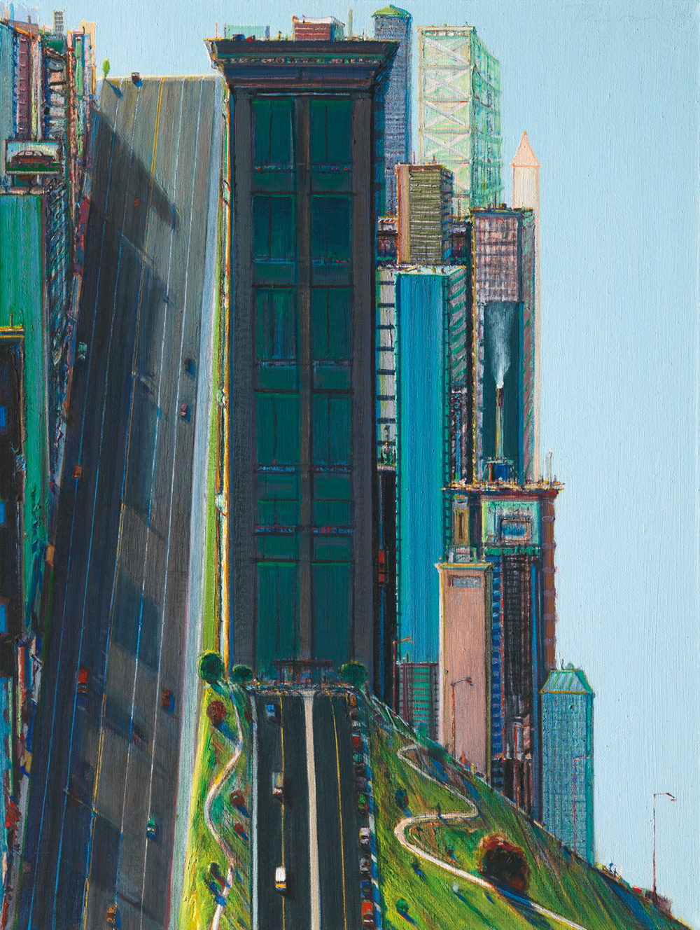 Wayne Thiebaud Cityscapes