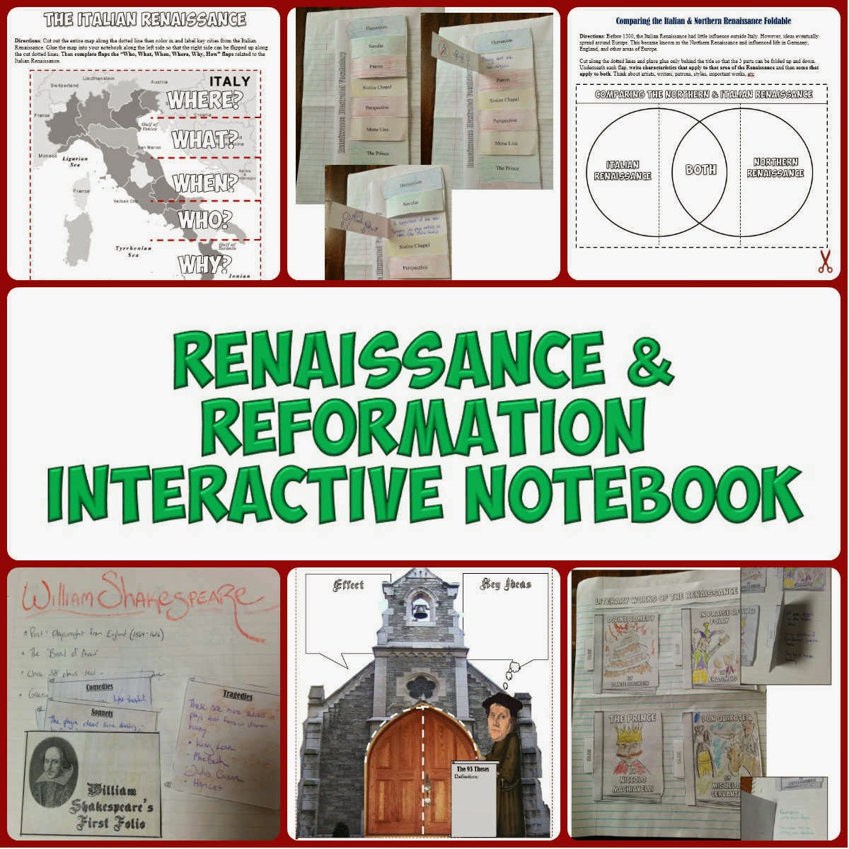Students of History: New World History Interactive Notebooks for the ...