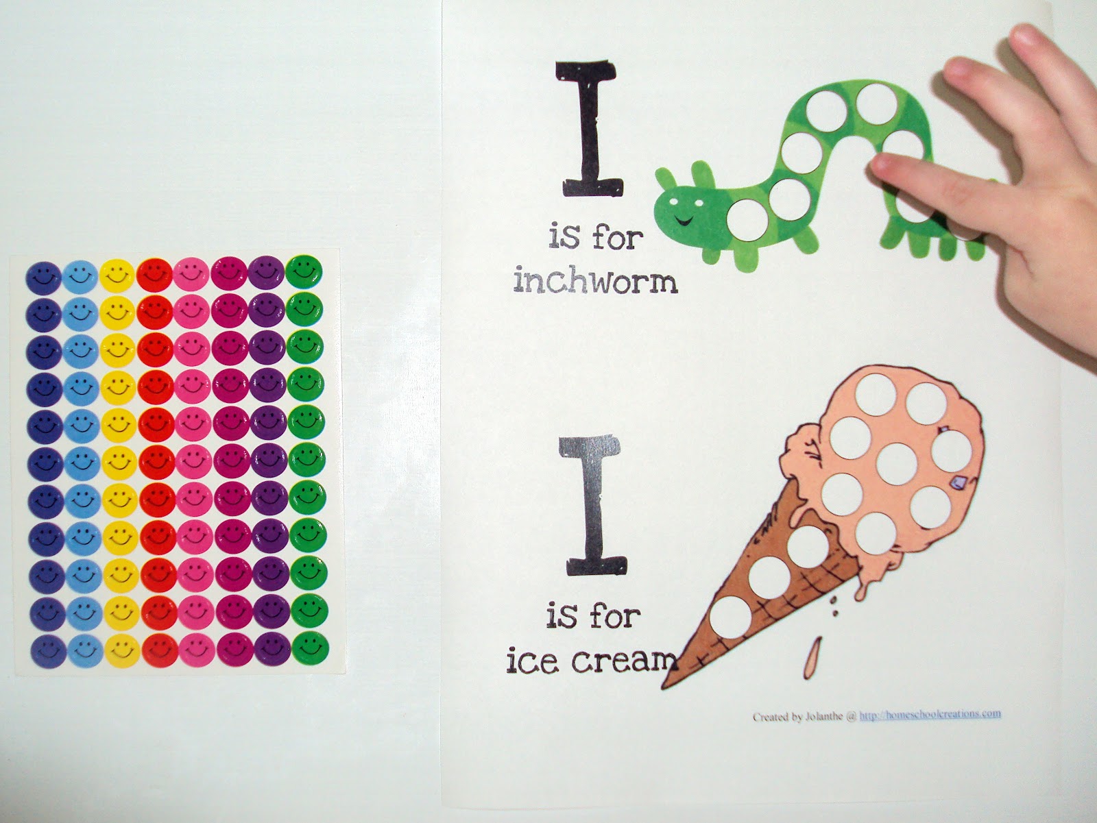 Mom's Tot School: Letter: I