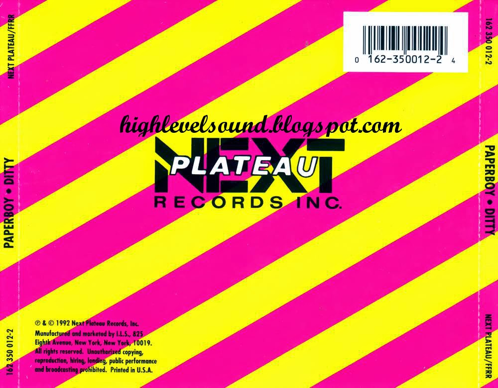 highest level of music: Paperboy - Ditty-(CDM)-1992-hlm