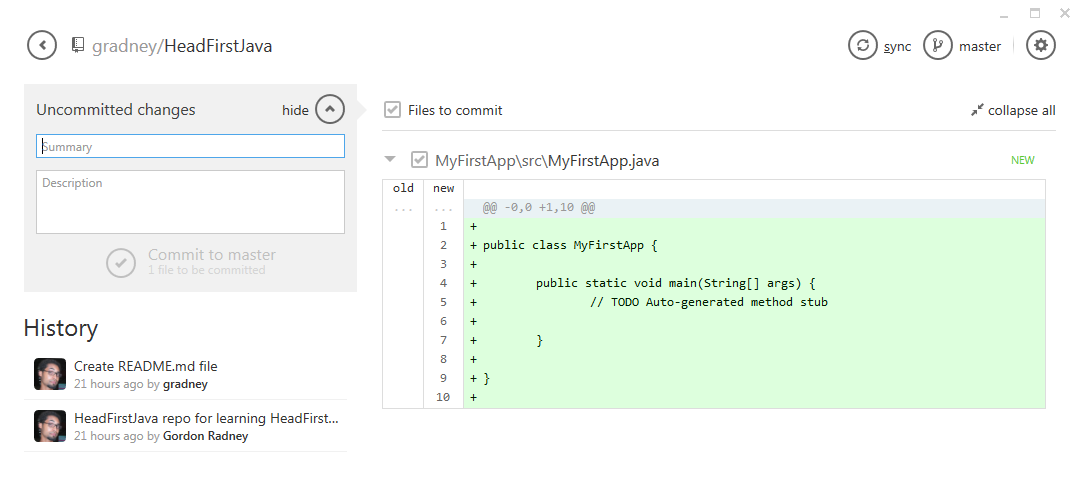 G2's Software Development Journey: Learning - pushing Java Project into GitHub (via Eclipse ...