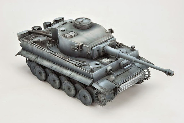 Diego Quijano Scaleworks: The Black&White Technique. Tiger I 1/48 by ...