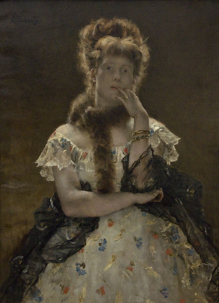 The Woman Gallery: Alfred Stevens (1823-1906)