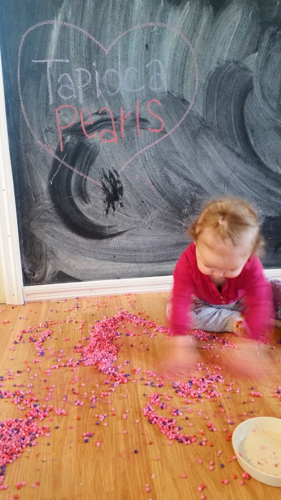 Sweetest Days of Childhood: Tapioca Pearl Sensory Play!
