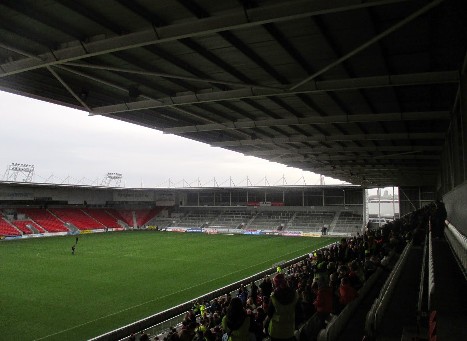 * The 100 Football Grounds Club *: My Matchday - 420 Langtree Park