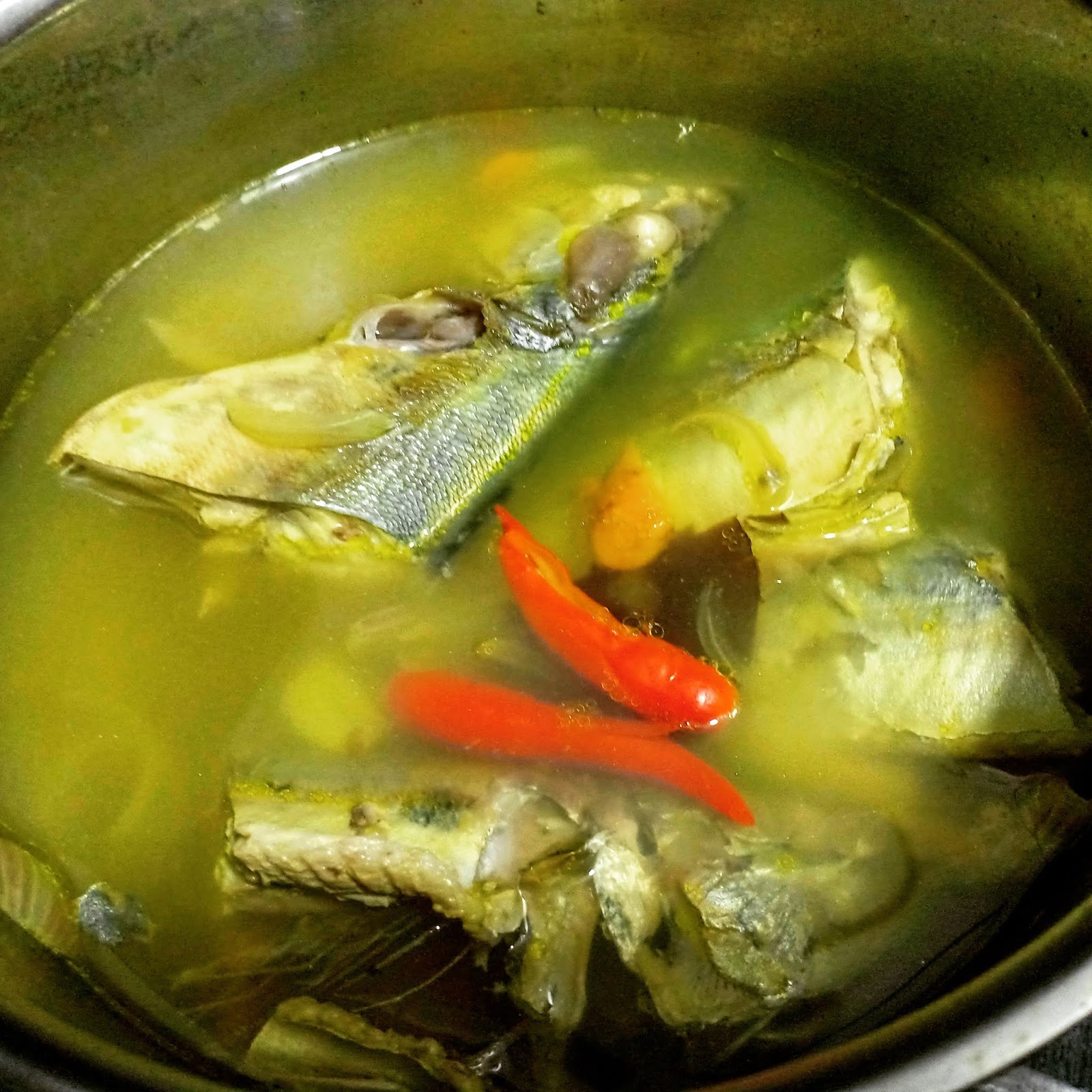 Singgang Ikan Kembong..