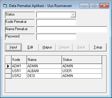 program aplikasi persediaan barang vb 6 - Blog Tutorial VB.Net