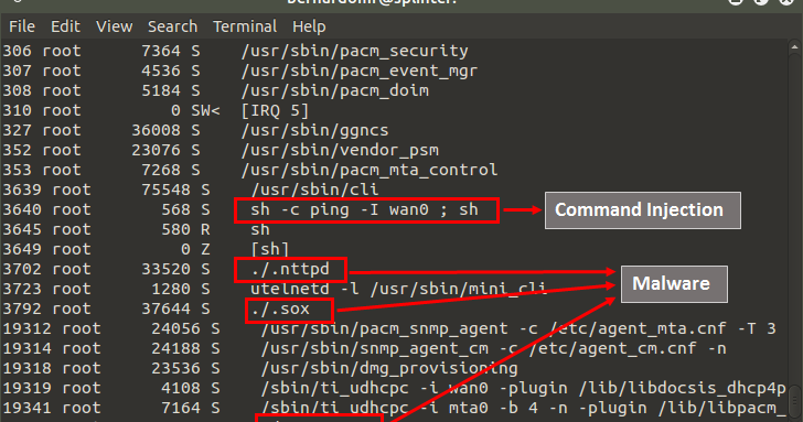 w00tsec: LuaBot: Malware targeting cable modems