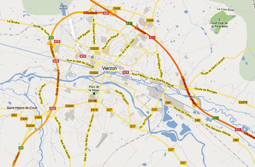 Living the life in Saint-Aignan: Vierzon — le pays des cinq rivières