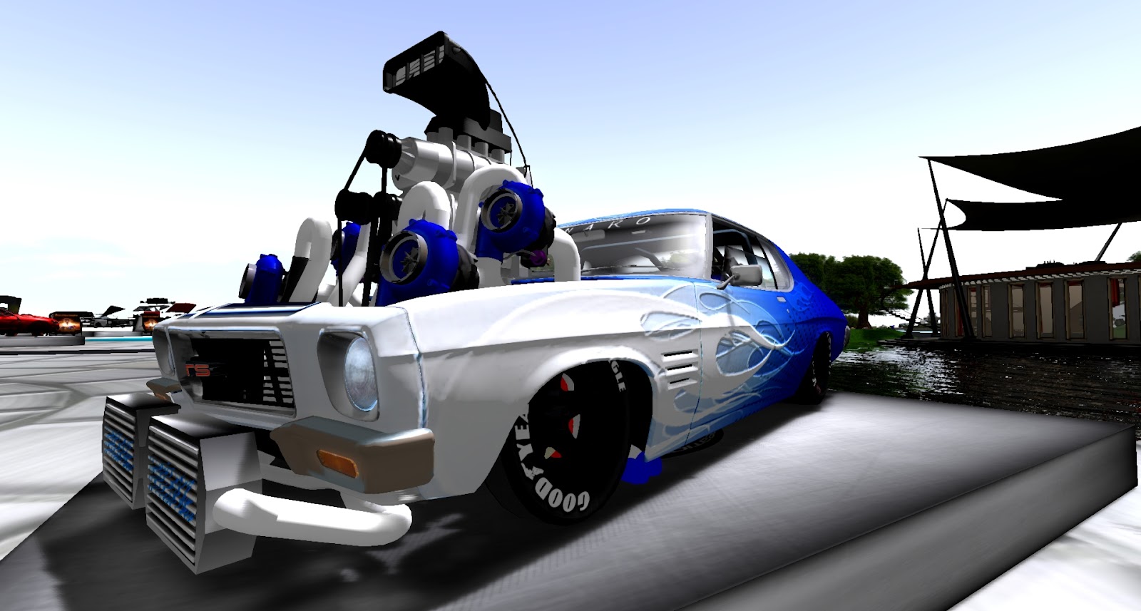 Echt Virtuell: Autoausstellung : "Cars of Second Life"