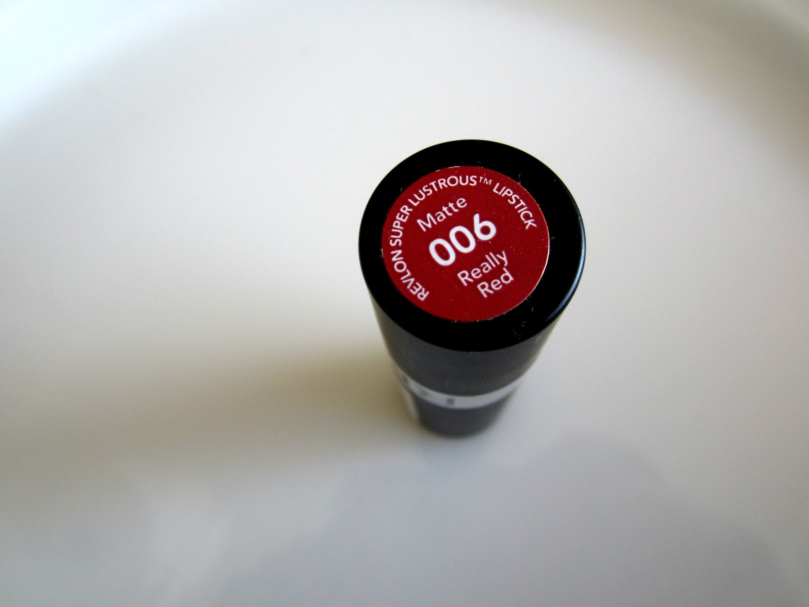 Eating Lipstick: Revlon Really Red Super Lustrous Lipstick