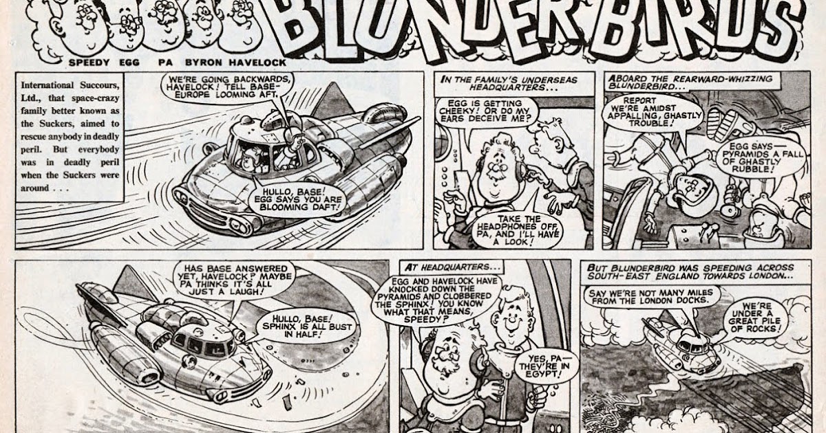 BLIMEY! The Blog of British Comics: Blunderbirds (1966)