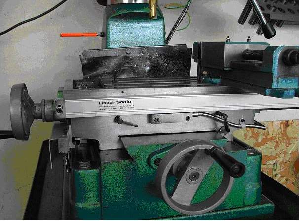 mTECH and other DRO: Installation of TDS DRO on Harbor Freight Milling ...