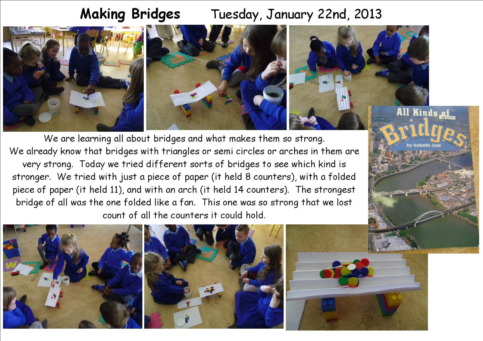 Science Projects: Learning about bridges
