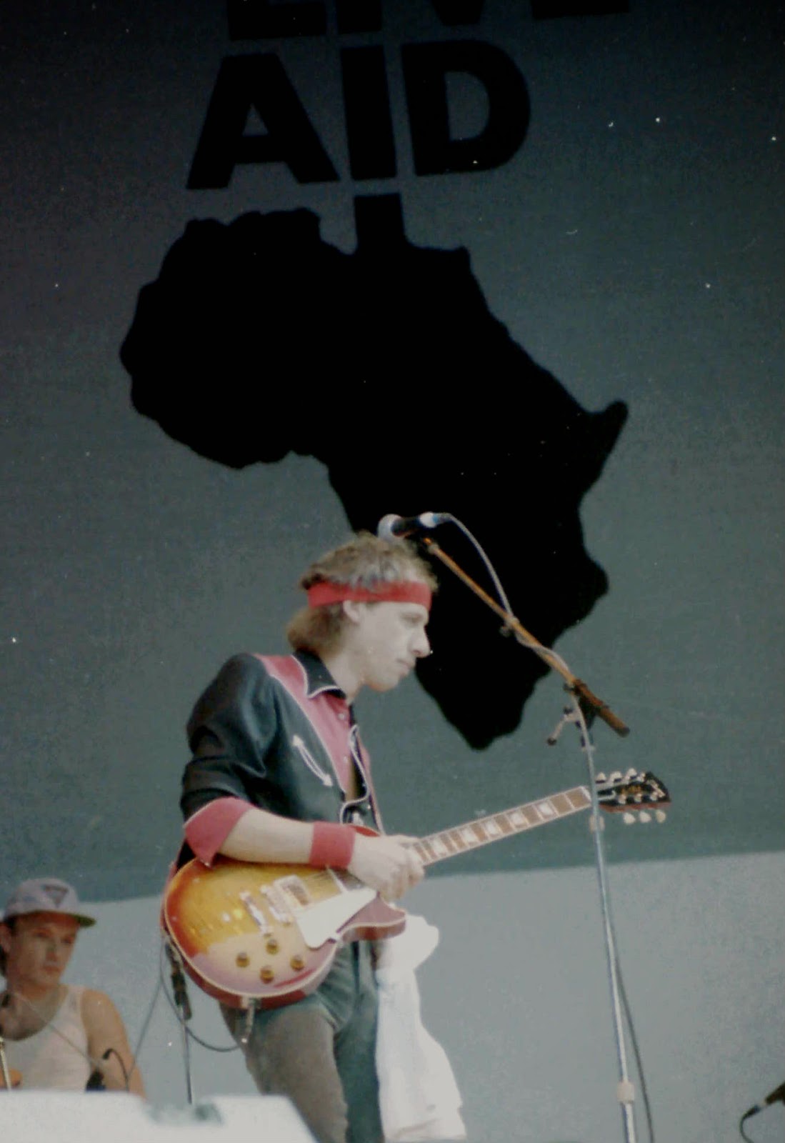 Seizoensgebonden: Dire Straits & Sting Live Aid Wembley Stadium Londen ...