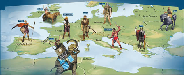 Caôzada na História: Firmô! Cimbros,Teutões e Ambrones - Boiorix é o ...