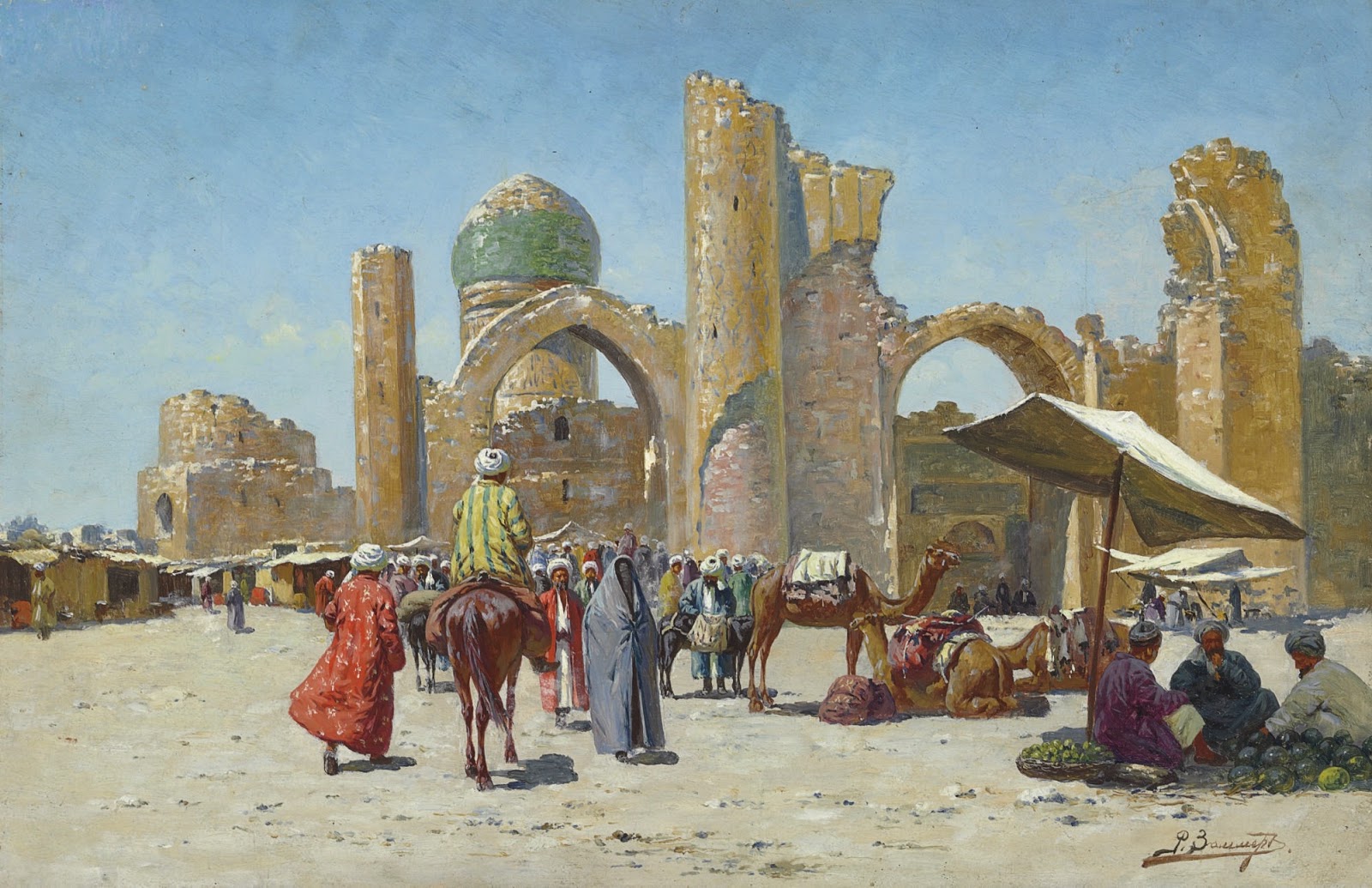 Richard-Karl Karlovič Zommer: Samarkand (19th/ 20th century)
