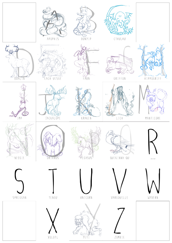 fantasy alphabet: August 2012