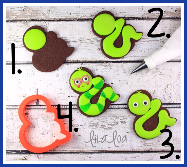 How to Make Decorated Bookworm Cookies for Back-To-School