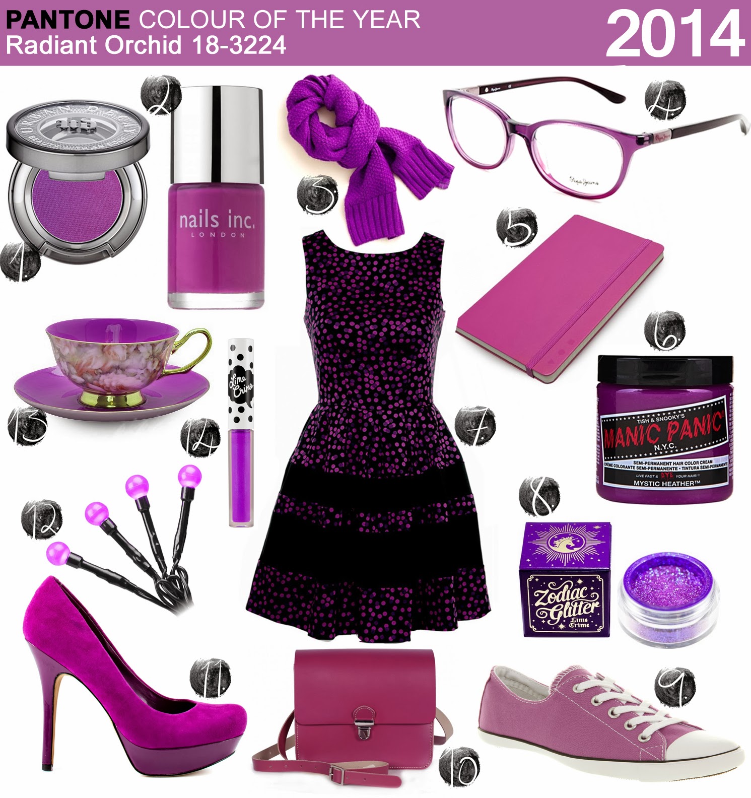 Snow in a Teapot: Design Blog: Pantone Colour of the Year 2014: Radiant ...