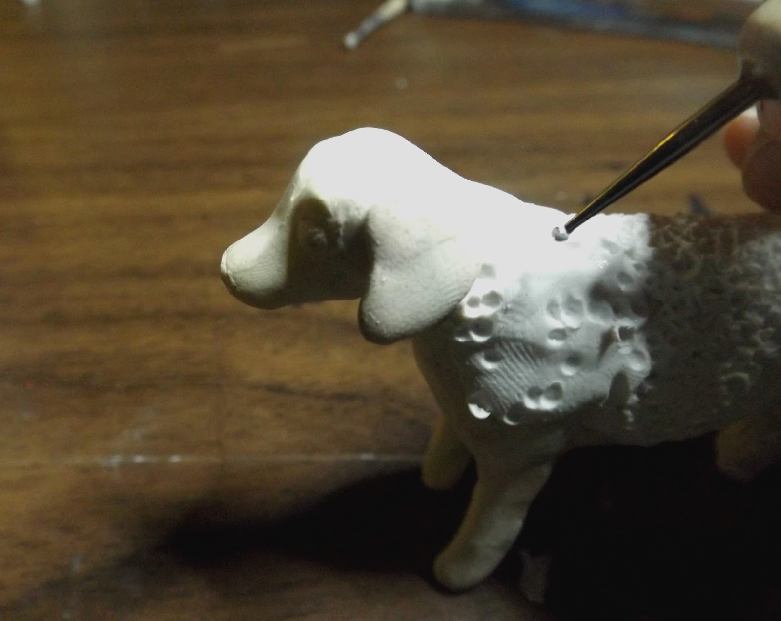 Holly's Creations in Clay: Poodle Fur Tutorial