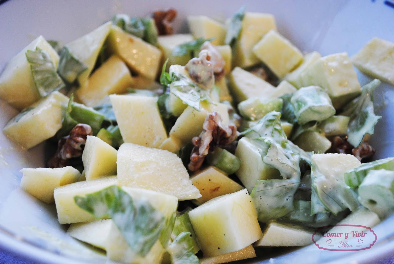 Comer y Vivir Bien: Ensalada de apio y manzana