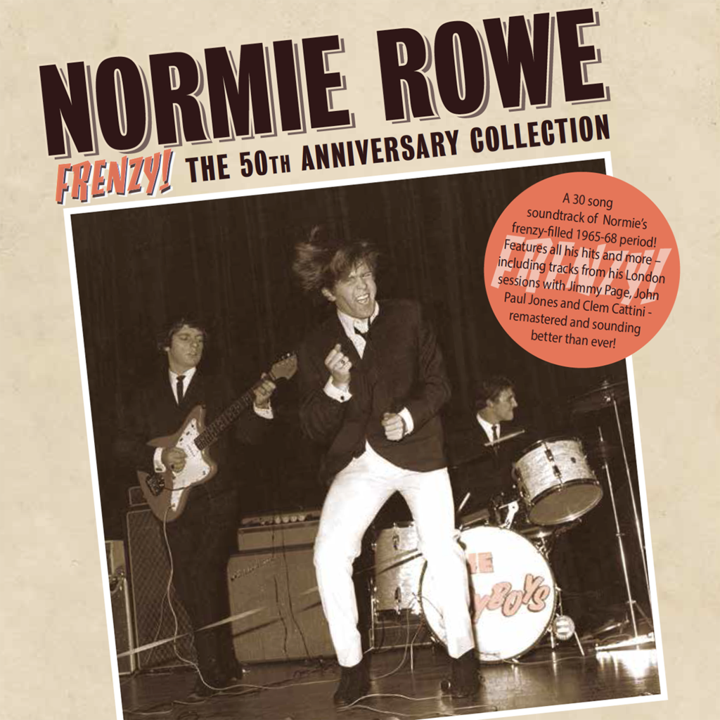 The Aussie Music Blog: Normie Rowe....Frenzy! The 50th Anniversary ...