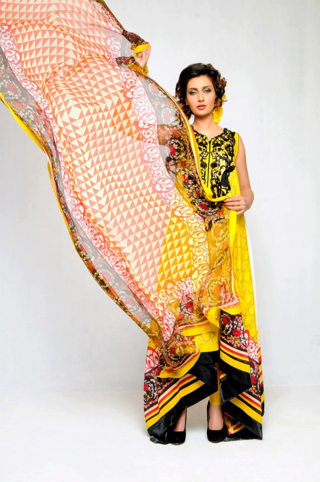 Aeisha Varsey Designer Lawn 2013-2014 | Sitara Premium Lawn - Pakistani ...