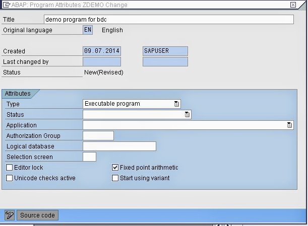SAP ABAP: BDC using CALL TRANSACTION METHOD in SAP ABAP