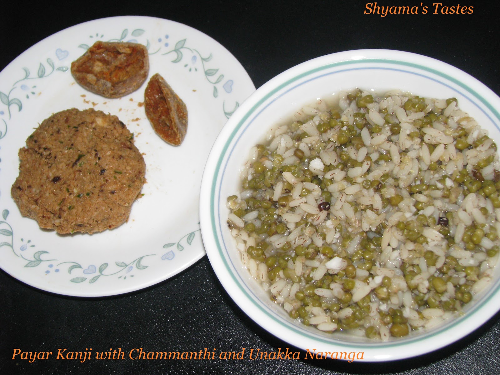 Shyama's Tastes: Payar Kanji