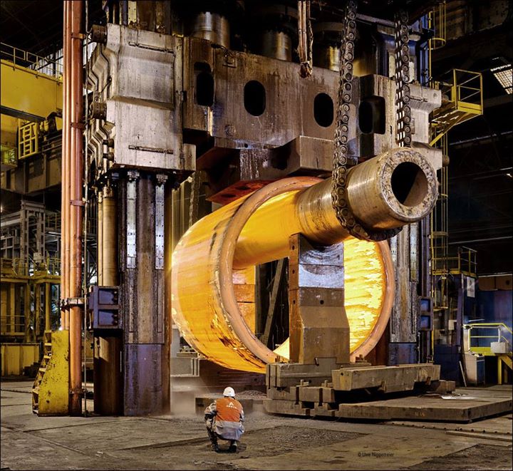 Industrial History: Forging Metals (Open Die Forge)