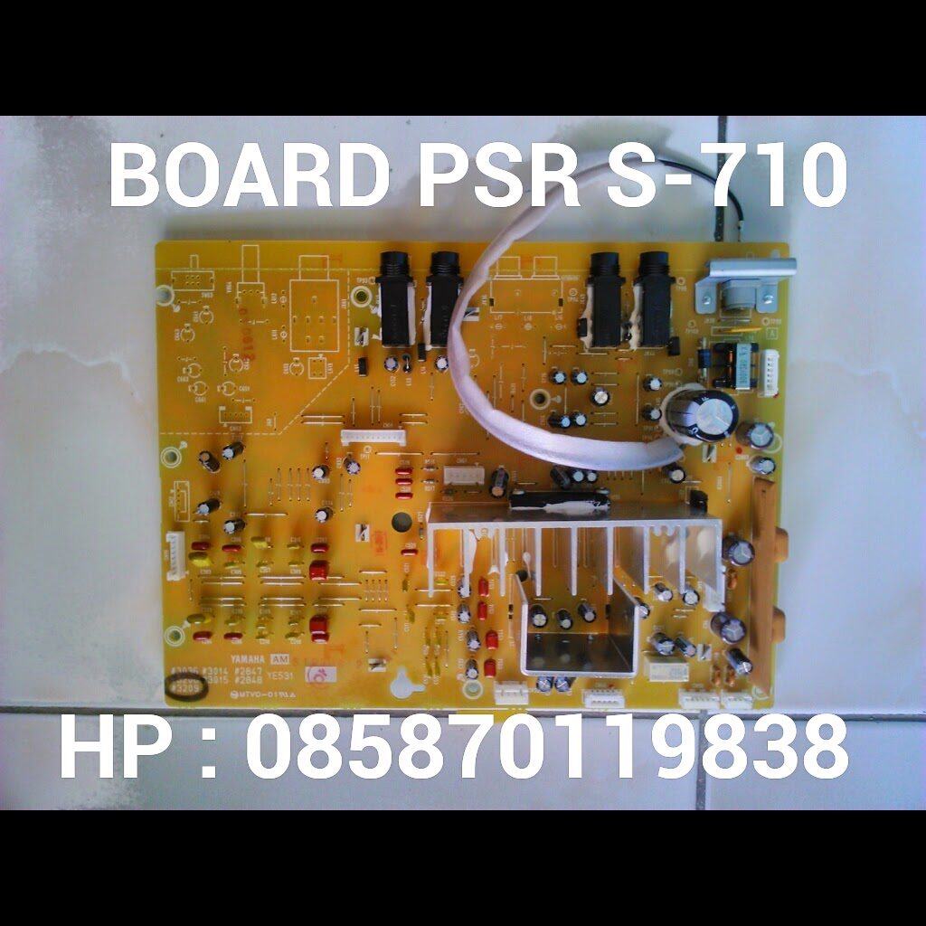 SPARE PART ALAT MUSIC: SPAREPART KEYBOARD YAMAHA PSR S710 ( PCB ASSY ...