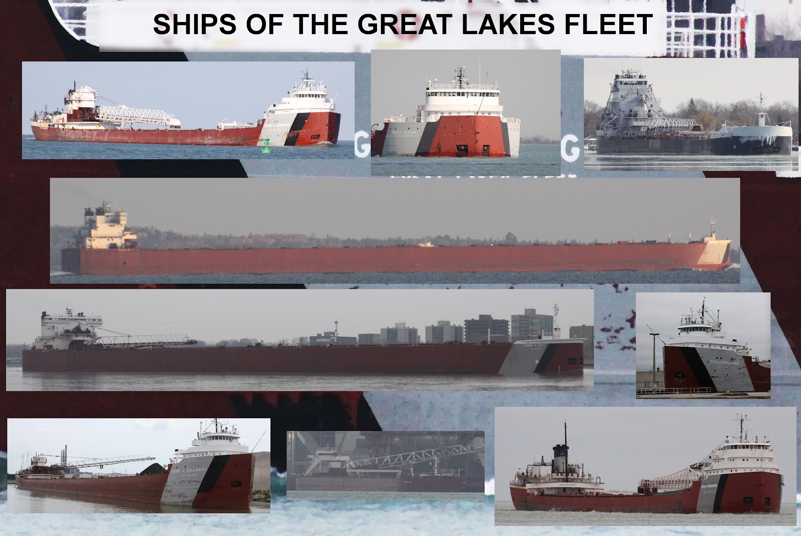 Michigan Exposures: Wallpaper - The Great Lakes Fleet