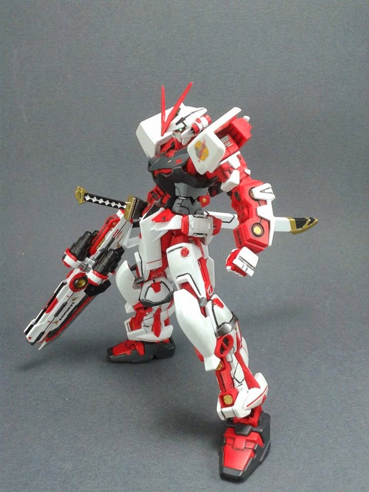 Lightning Ace's gundams: W.I.P. gundam astray red frame (flight unit ...