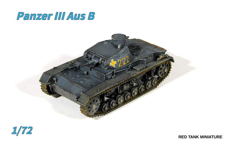 Gulumik Military Models: Panzer III B 1/72