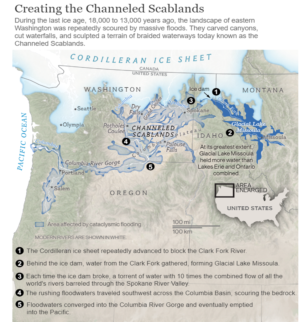 Potholes Coulee - What Happened There?