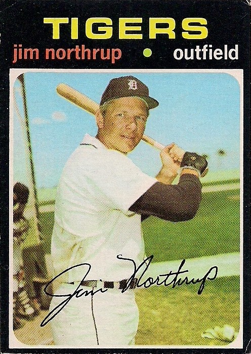 Topps 1971: no. 265 - jim northrup