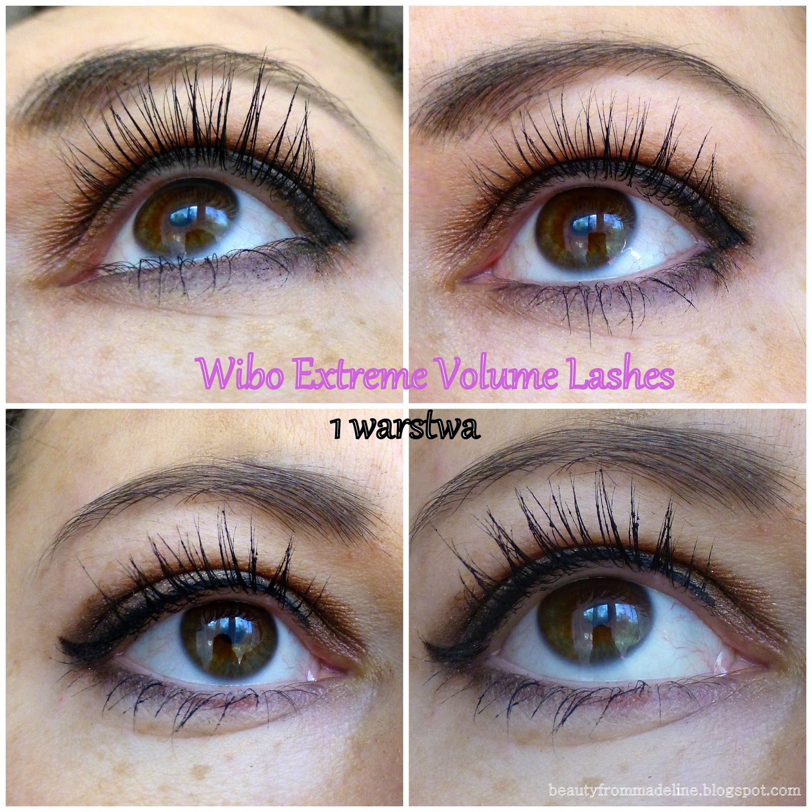 Beauty from Madeline: Tusz do rzęs - Wibo Extreme volume lashes