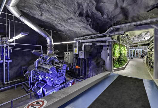 Photographs of Wikileaks Server Bunker in Stockholm ~ Karachi Rocks